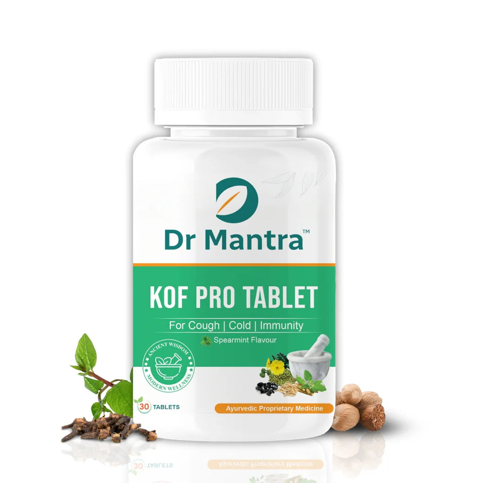 Dr Mantra Calci Pro Tablets for Cough & Cold Relief| 30 Tablets