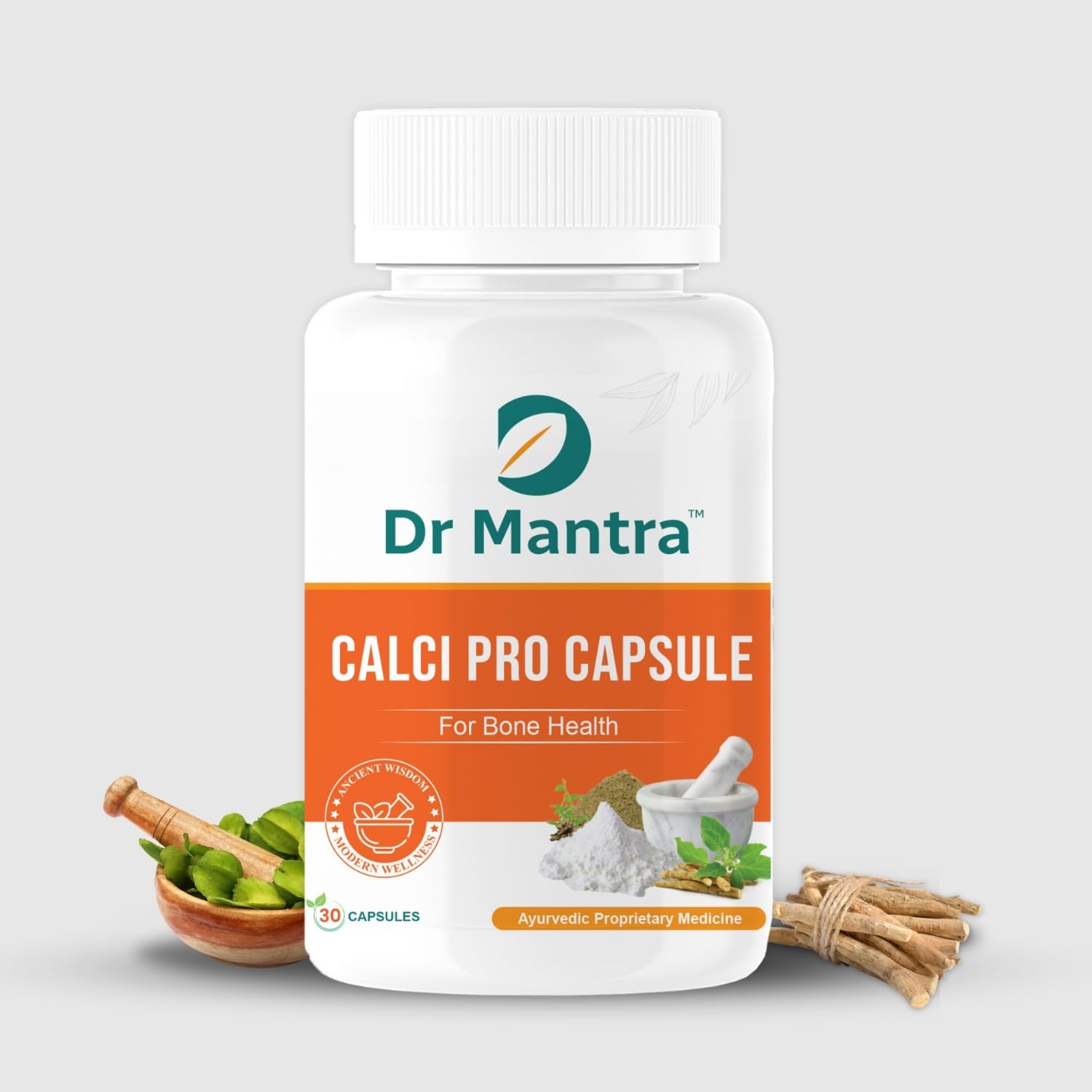 Dr Mantra Calci Pro Capsules for Calcium Deficiency in Men & Women| 30