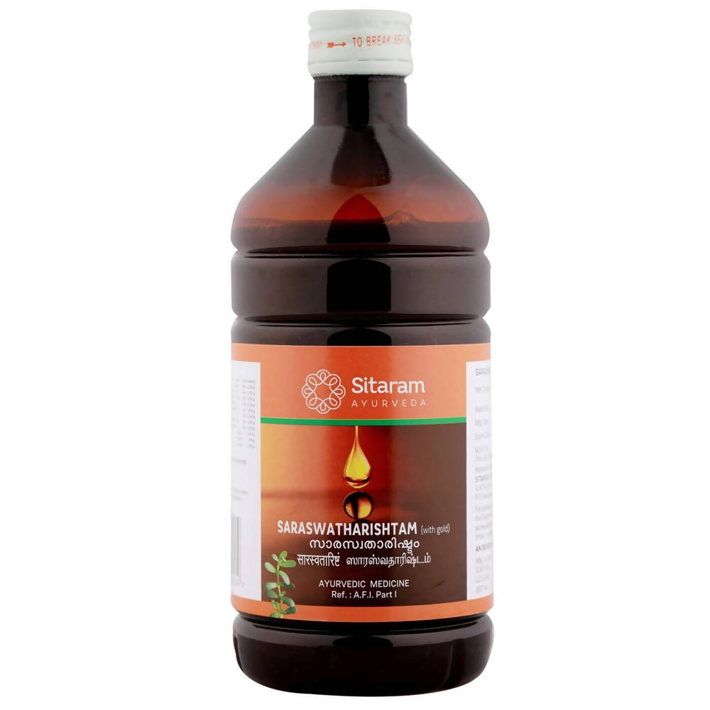 Sitaram Ayurveda Saraswatharishtam Syrup (450 ml)